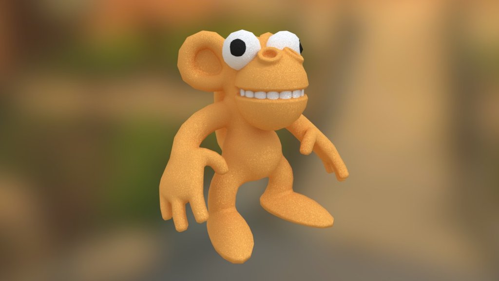 monkey - 3D model by vknw123 [beee71c] - Sketchfab