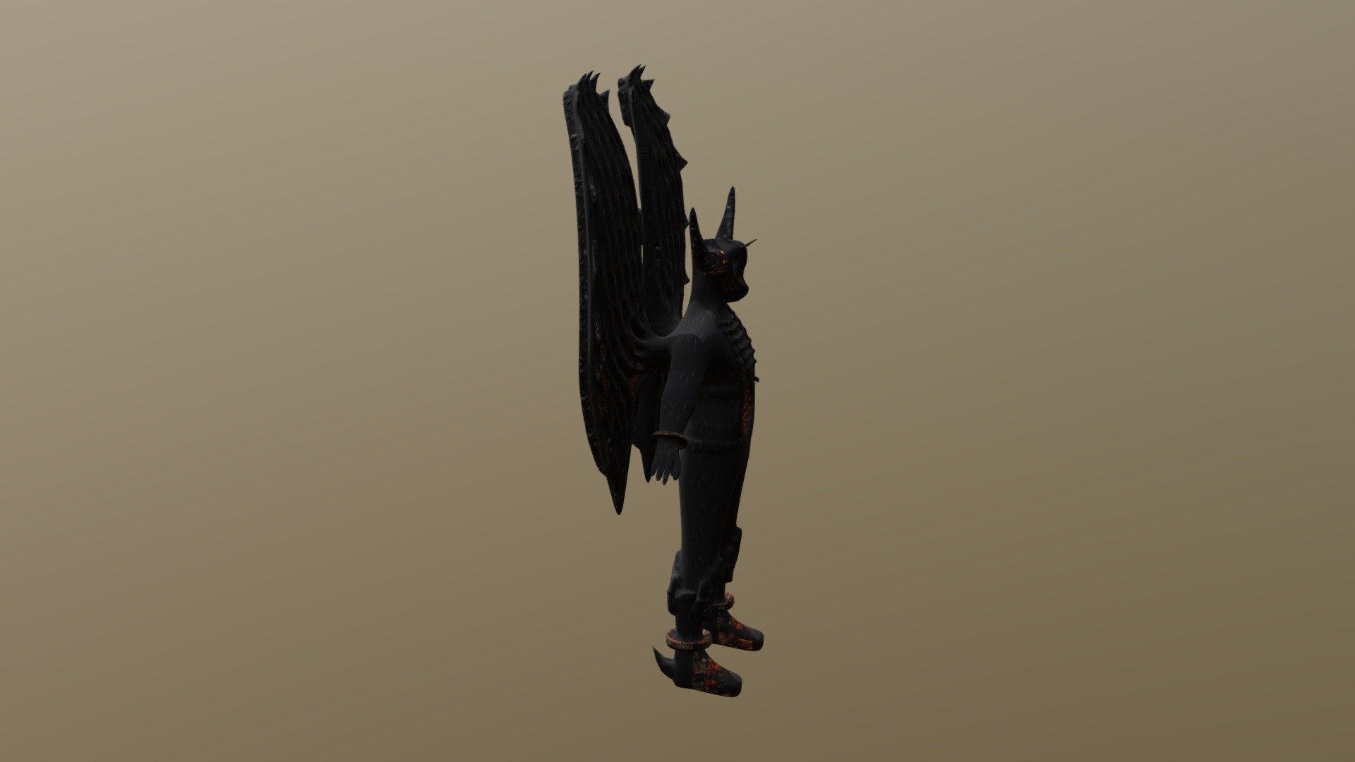 Demon - 3D model by froilan.necor [bef1215] - Sketchfab
