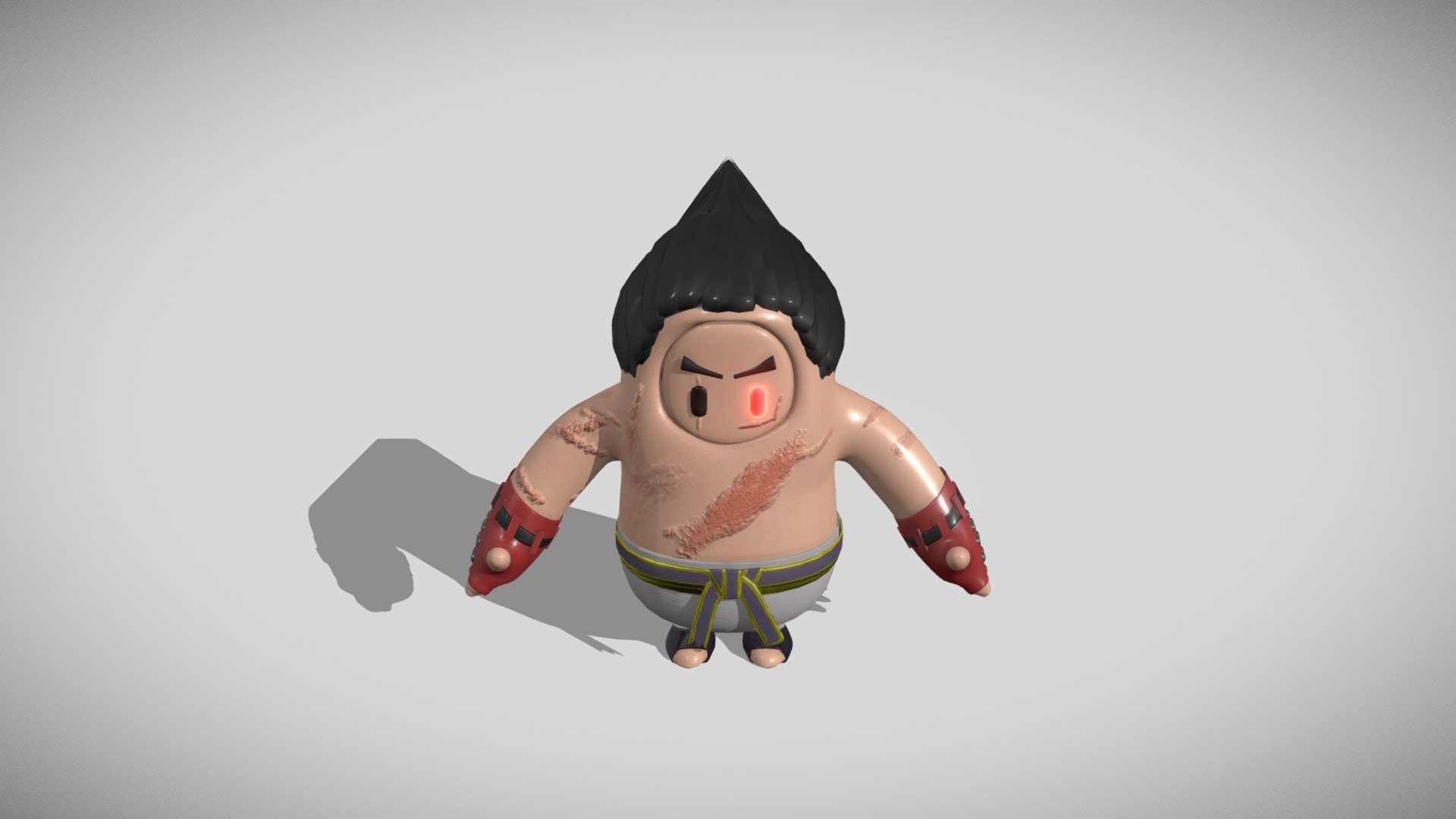 Kazuya Fall Guy - 3D model by MatheusTamulis [bef1699] - Sketchfab
