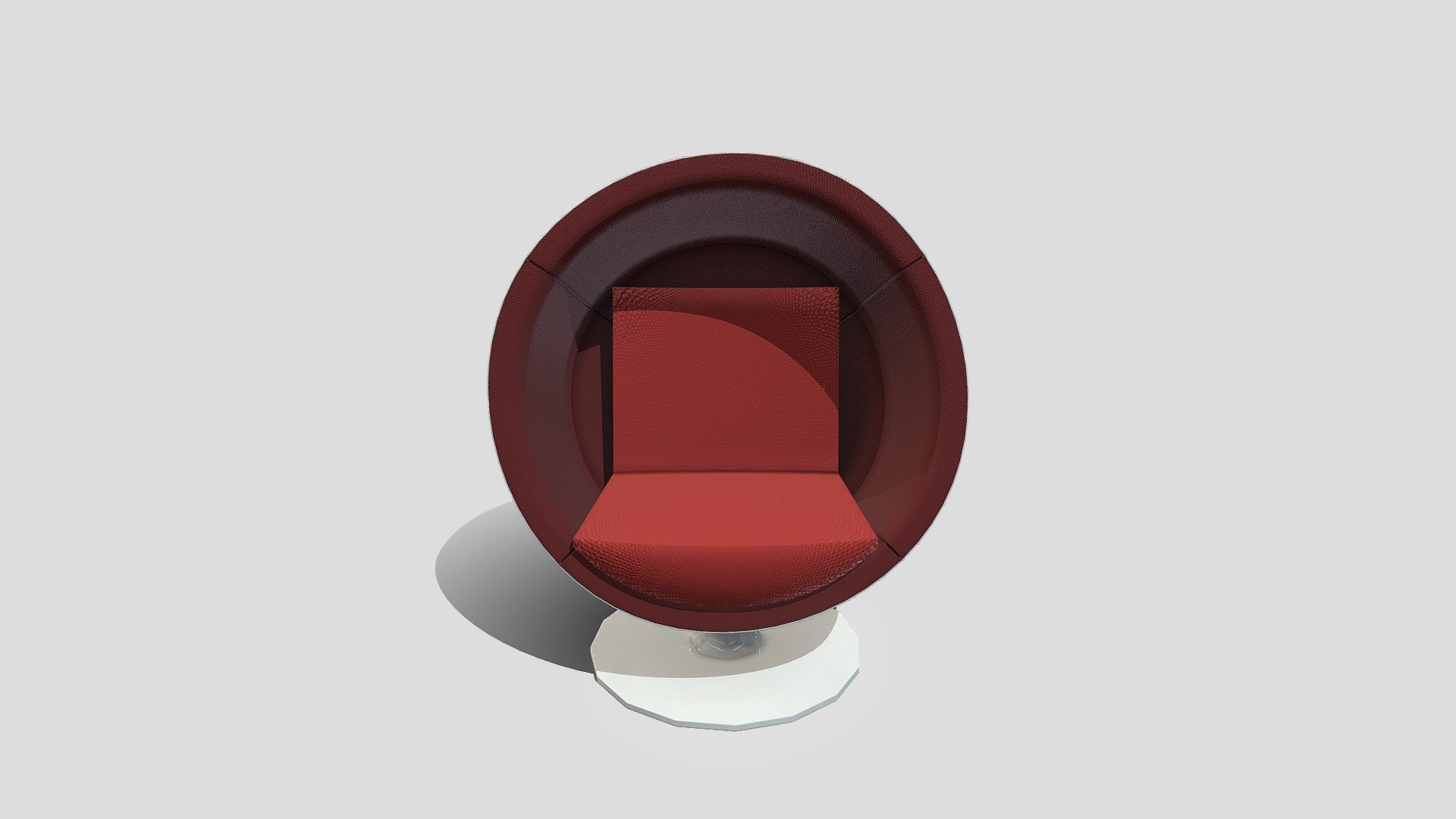 Chair. Round chair. - Download Free 3D model by masloriy [bef1a41 ...