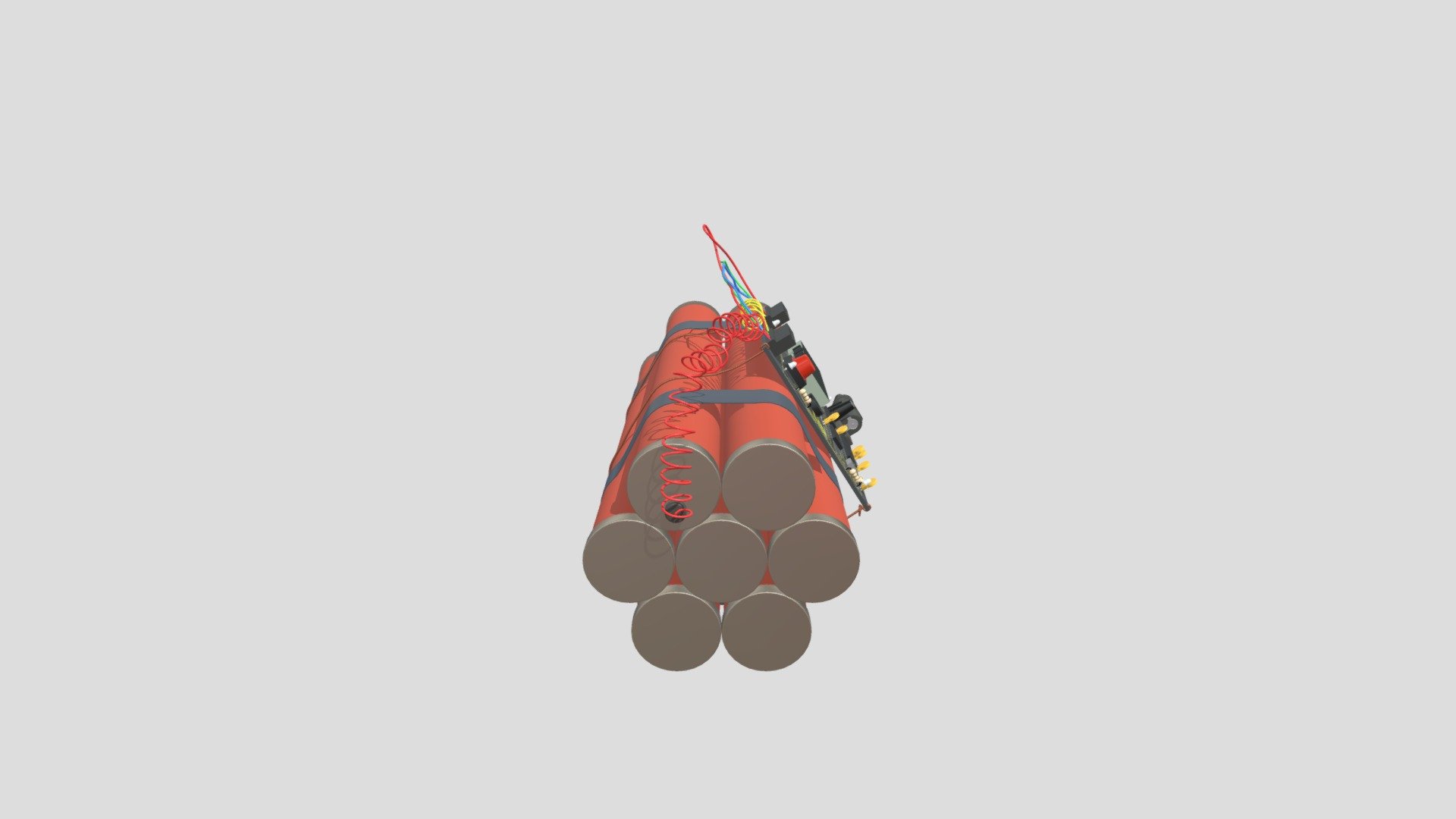 XYZ_dynamite - Download Free 3D model by aqnox [bef2058] - Sketchfab
