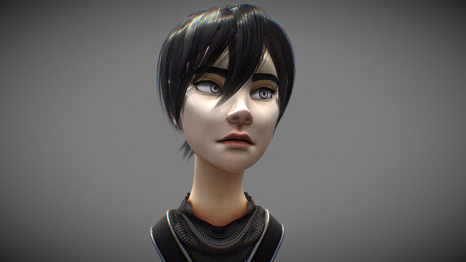 Mikasa Ackerman - 3D model by TomTrybus [bef5e45] - Sketchfab