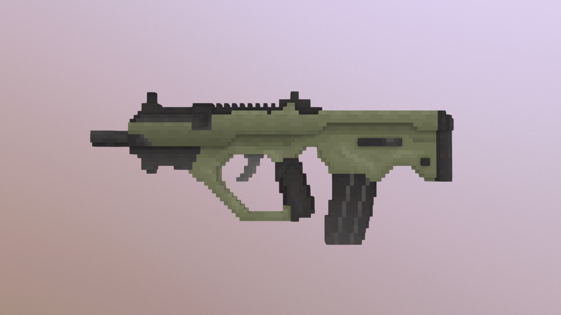 Machine gun - 3D model by Nopzakung (@nutnopnom002) [bef68c3] - Sketchfab