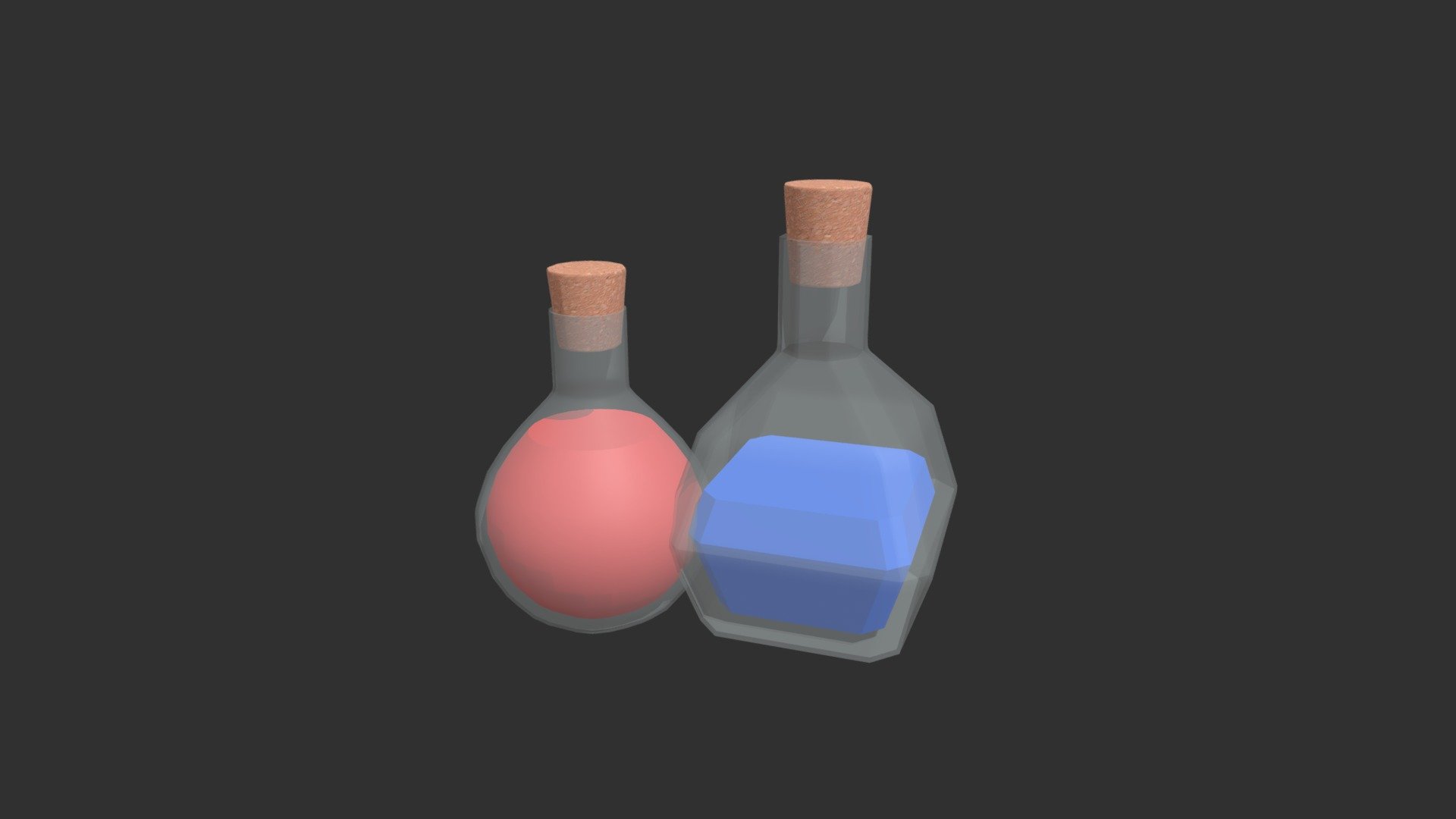Bottles - 3D model by Prodestroyer8 [bef69f3] - Sketchfab