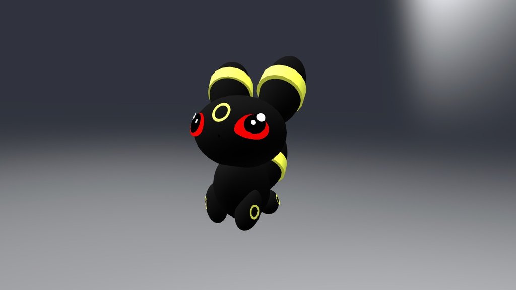 Umbreon - 3D model by freyaftw [bef75fb] - Sketchfab