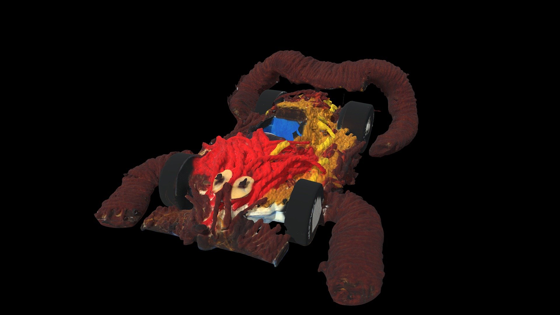 Yarn Car - Download Free 3D model by MDPLS Digital Collections (@mdpls ...
