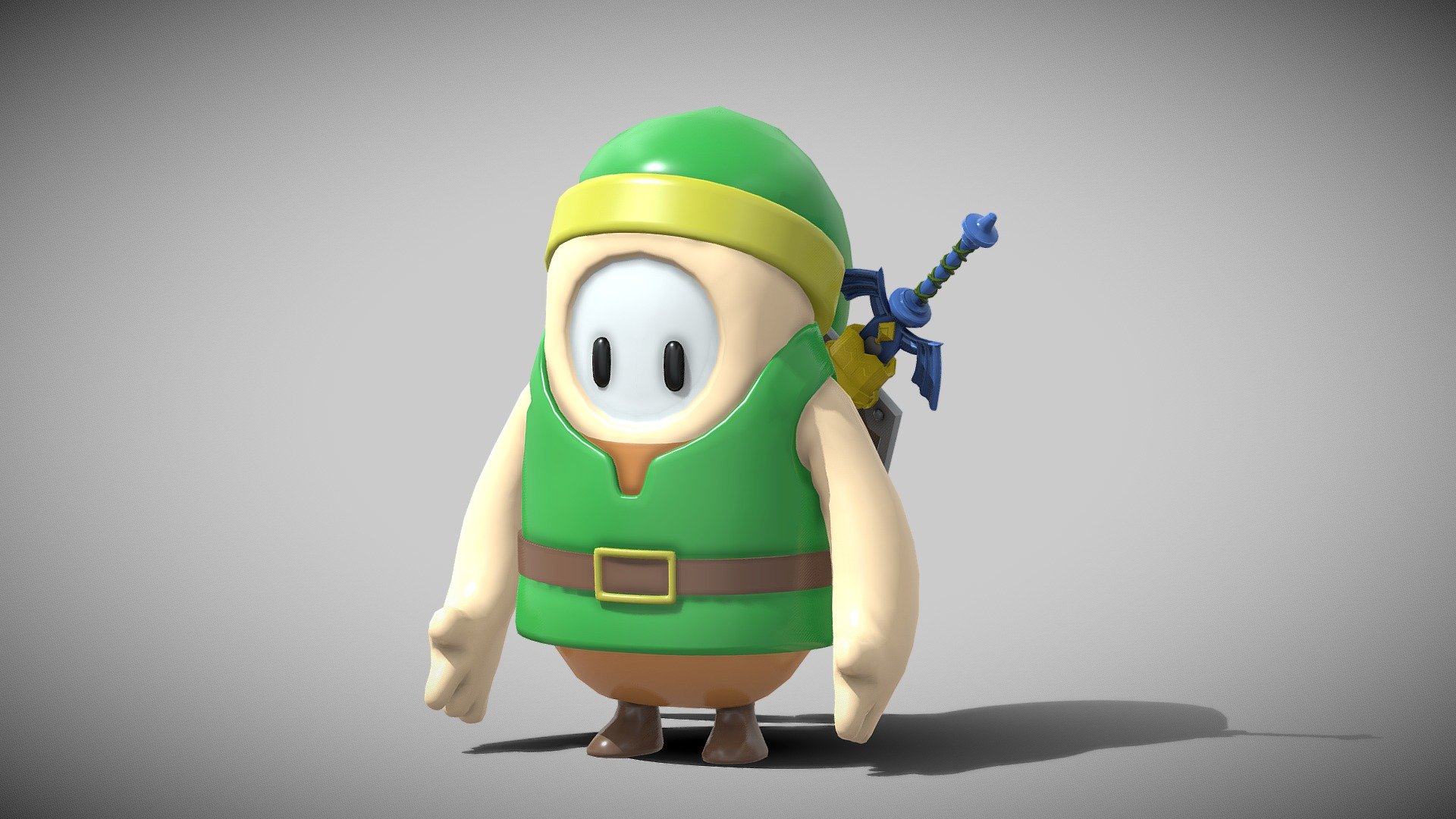 Link Skin For Fall Guys - Buy Royalty Free 3D model by ArchViz ...