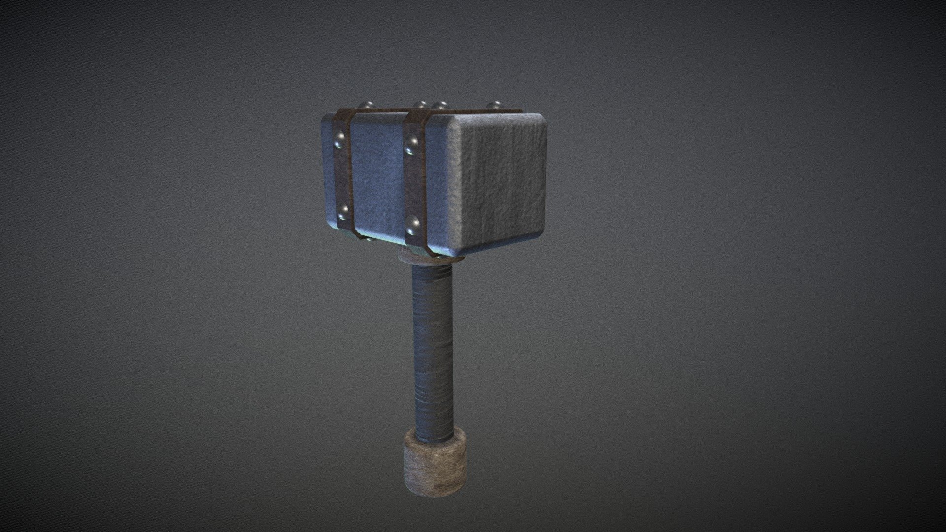 Low Poly Hammer - 3D model by Josh Zoboki (@Worldlymango) [befac9e ...