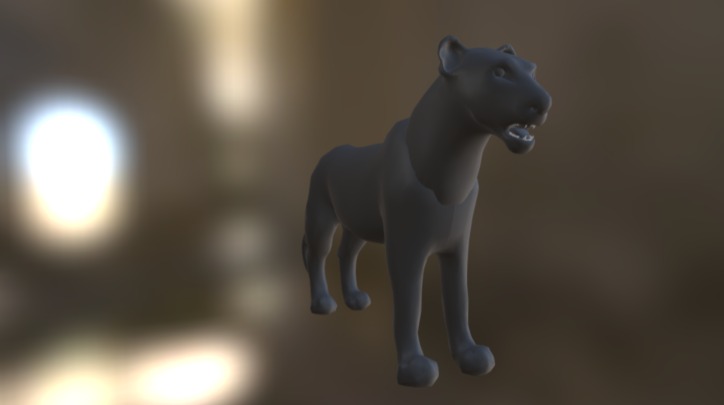 2017 lioness (no tex) - 3D model by logotorim [befb19b] - Sketchfab