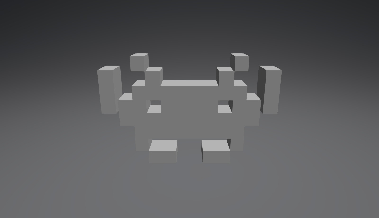 Space Invader - 3D model by Orricle [befc825] - Sketchfab