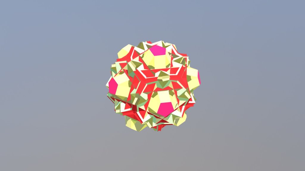 Exotic-polyhedron - 3D model by lilpolo [beff341] - Sketchfab