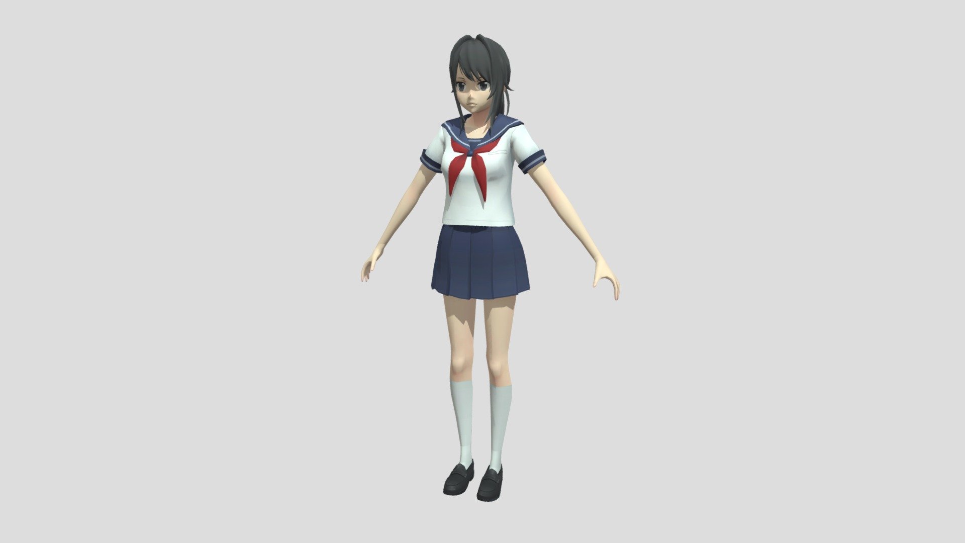 ayano_aishi_yandere_simulator - 3D model by t40527409 [beff5c7] - Sketchfab