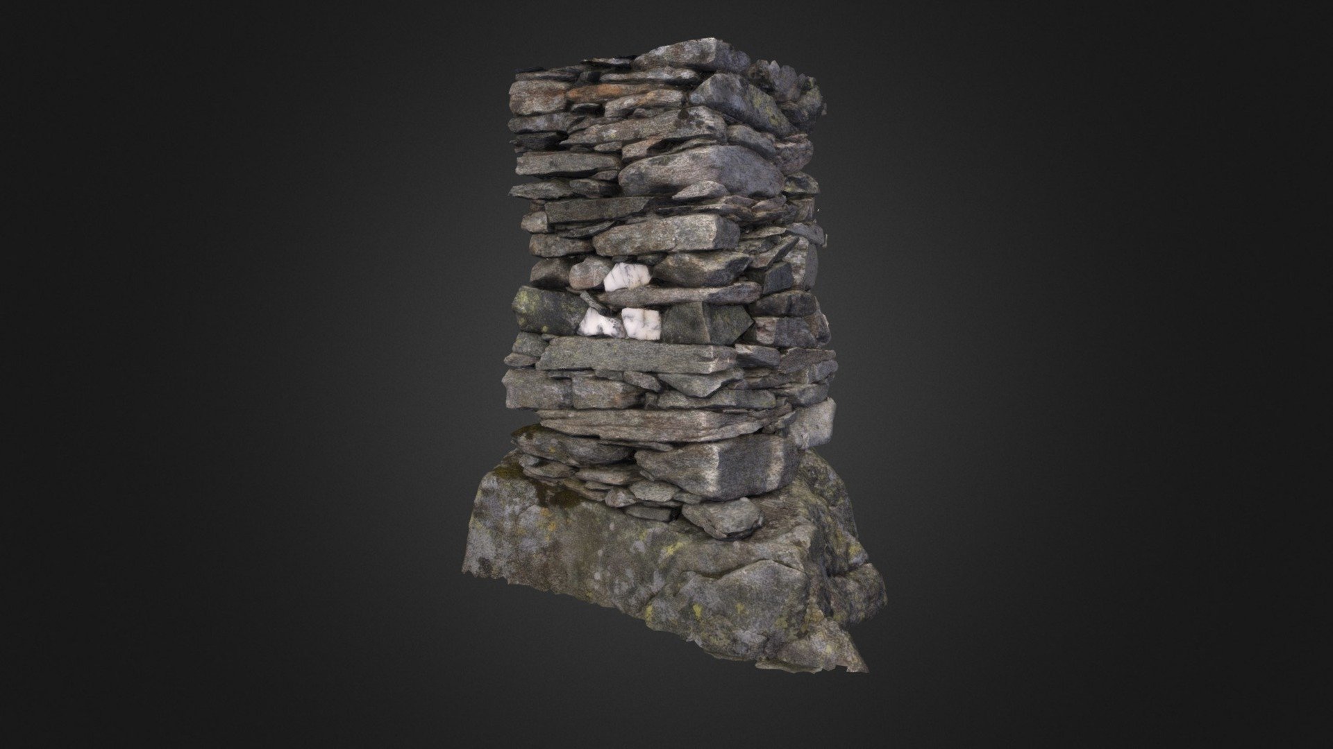Stone Beacon - 3D model by kongle (@minecraftnorge) [bf000a0] - Sketchfab
