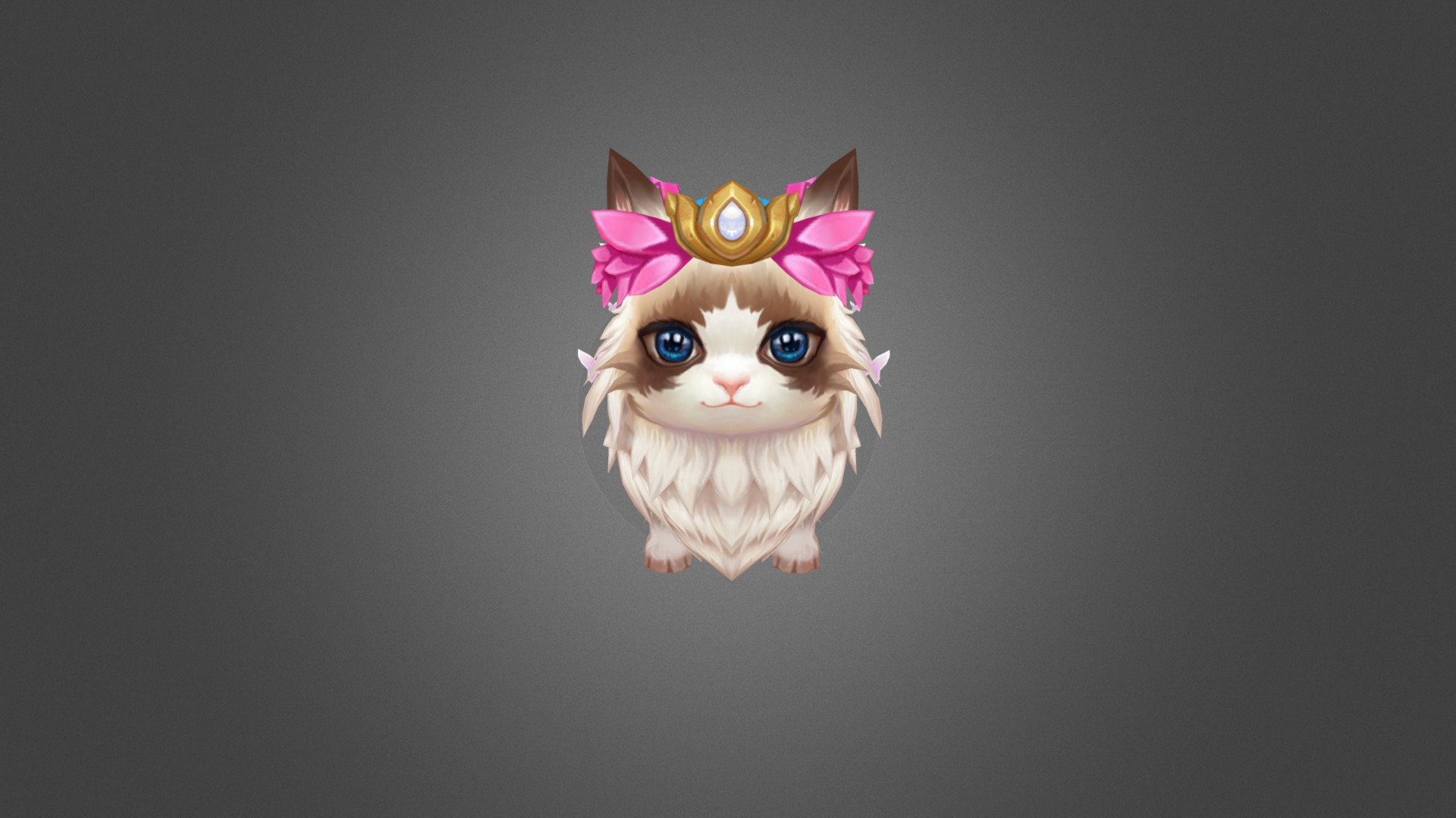cute cat mount - 3D model by lydiaqx [bf00815] - Sketchfab
