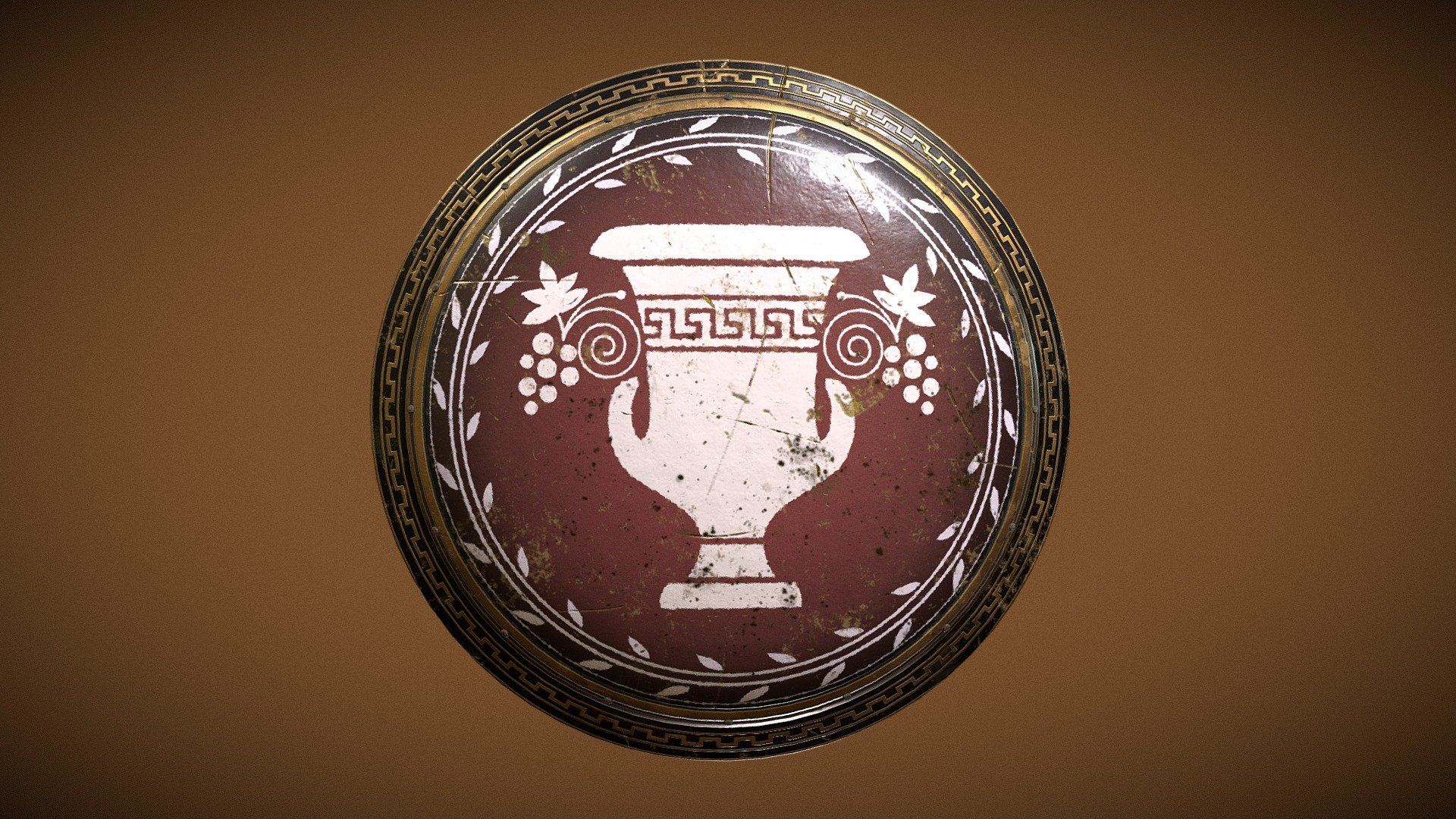 Shield Hoplon - Vessel - Buy Royalty Free 3D model by Canary Games ...