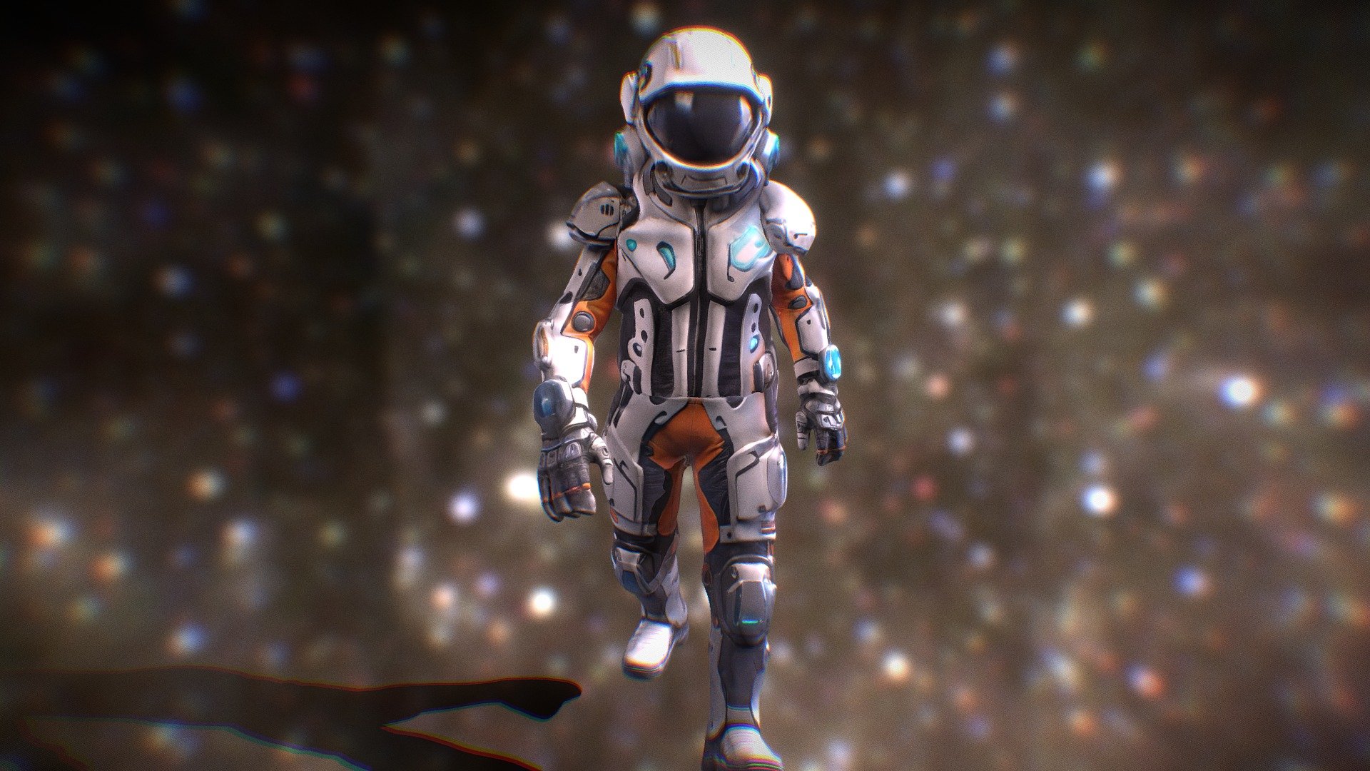 Tripo Astronaut (animated) - Download Free 3D model by Jungle Jim (@jungle_jim) [bf06533 ...