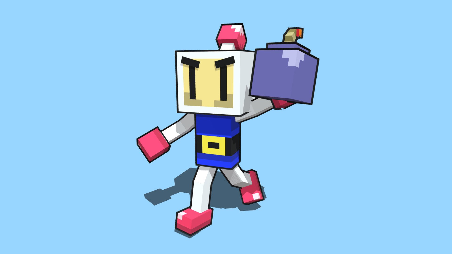 Bomberman - 3D model by Stadalf [bf066b5] - Sketchfab