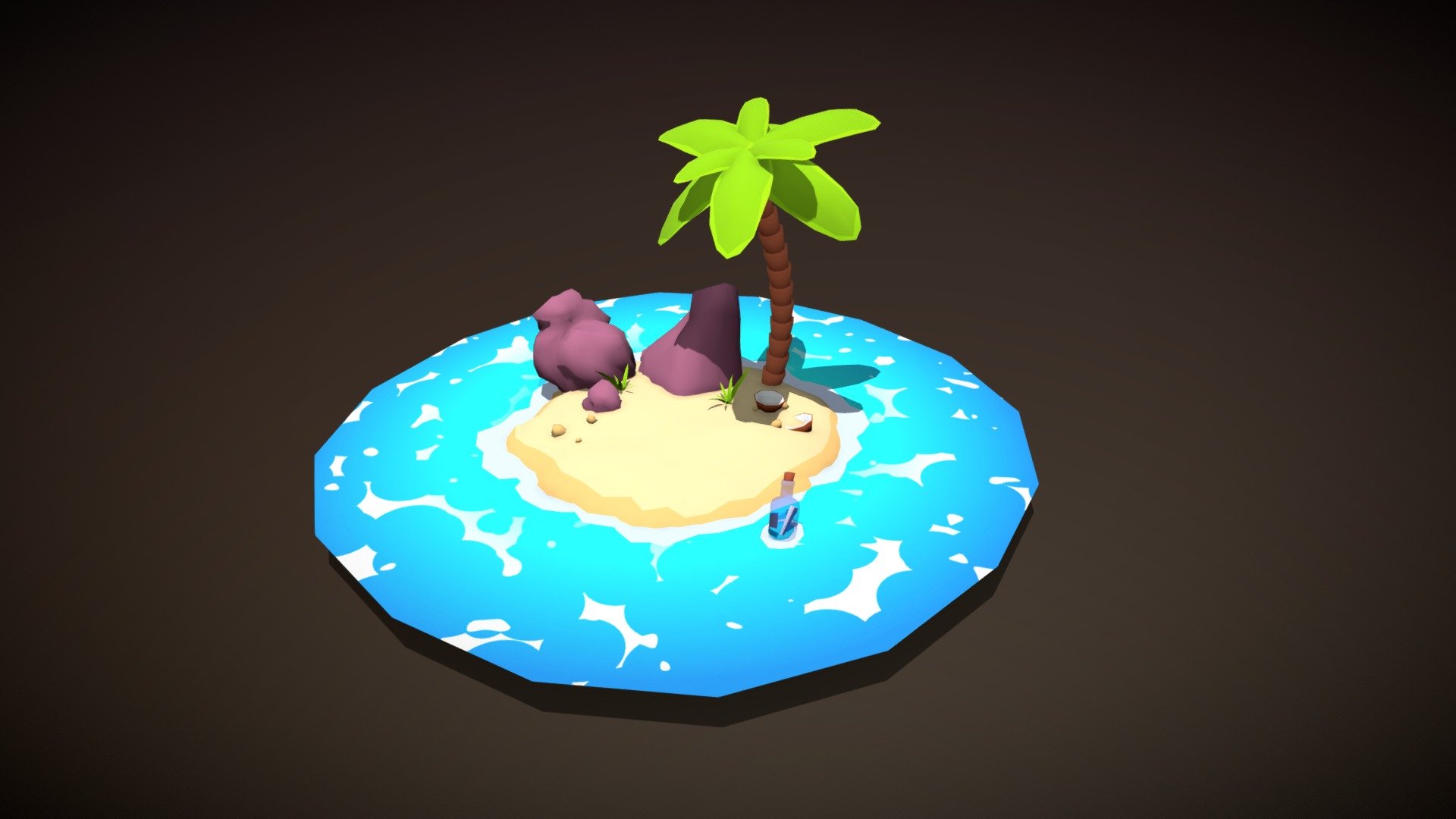 Little island - 3D model by dante6686 [bf09c1e] - Sketchfab