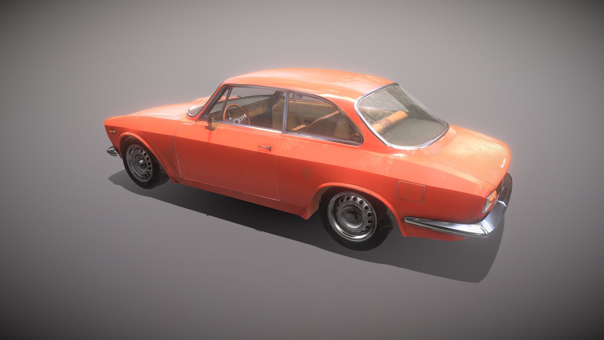 Alfa Romeo Giulia 1966 - 3D model by Mario Schiano (@marioschiano ...