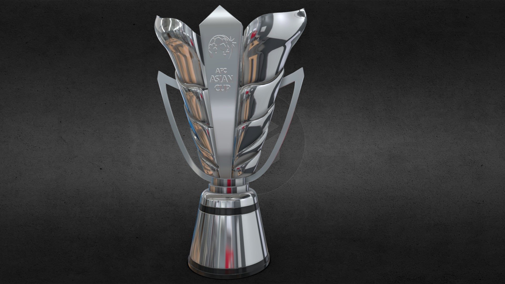 Asian Football Cup 2023 - Buy Royalty Free 3D model by Abdurhman ...