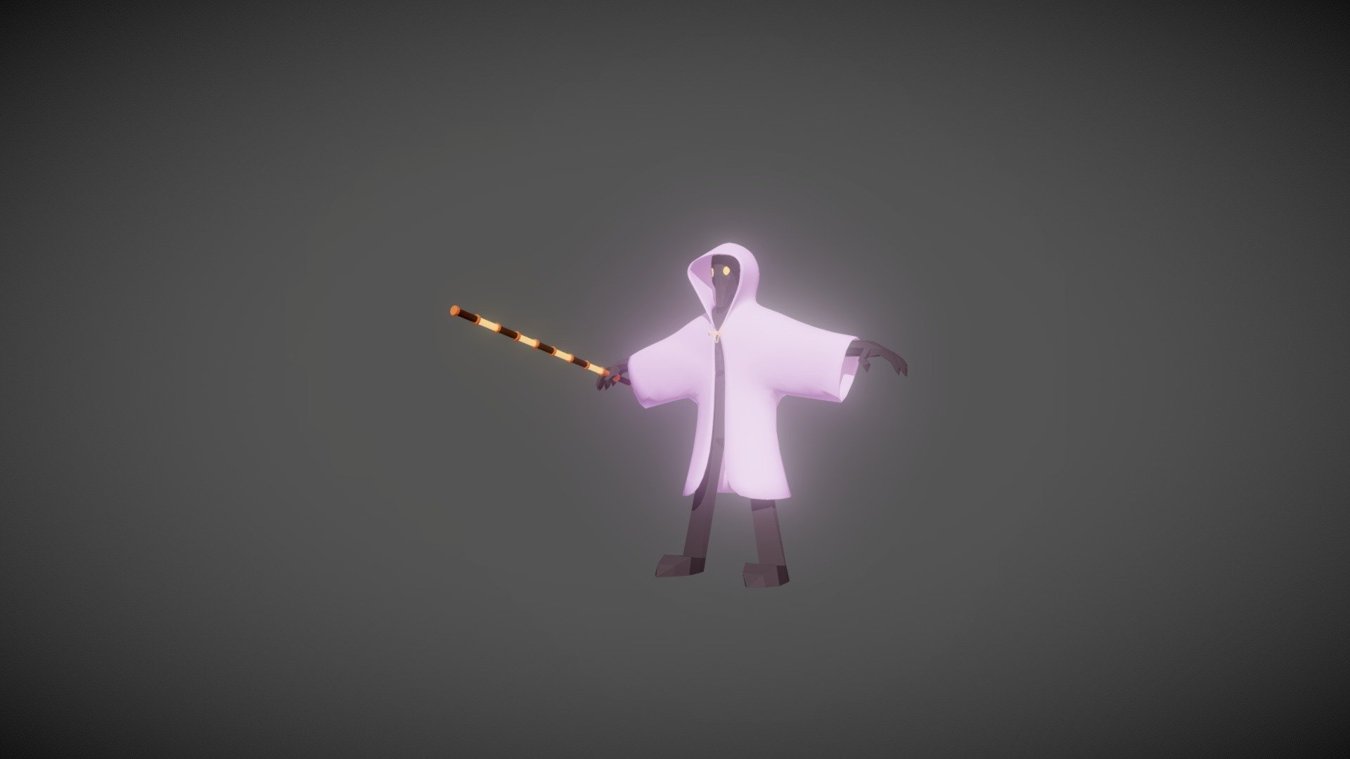 Low-Poly Caped Elf - Download Free 3D model by Rhang (@vedangr20 ...