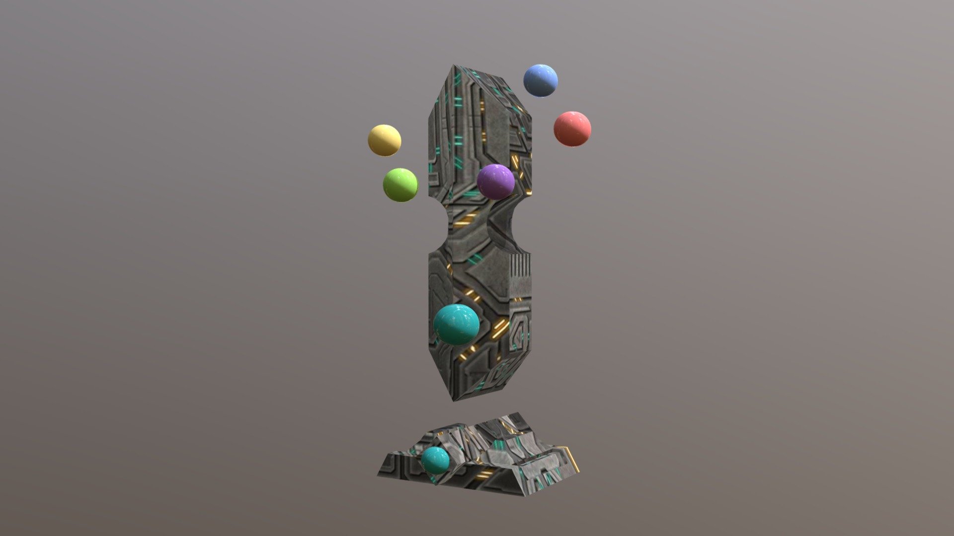 Alien Artefact - 3D model by MarshRTR [bf10e18] - Sketchfab