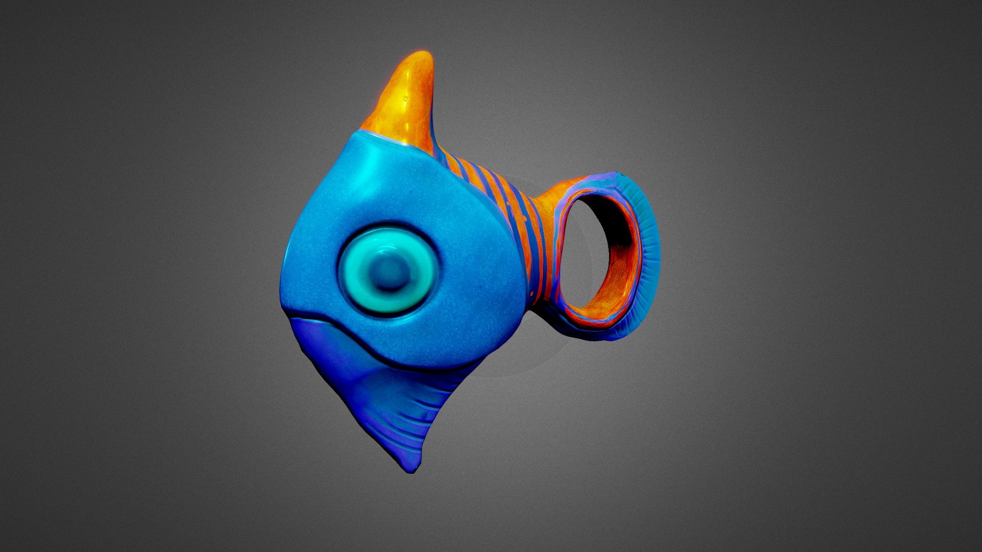 Stylized Fish, by GeorgyK. - 3D model by Georgy Kolokutin (@Georgel ...