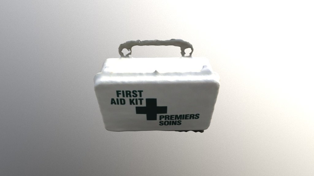 first aid kit - 3D model by roycohen [bf12291] - Sketchfab