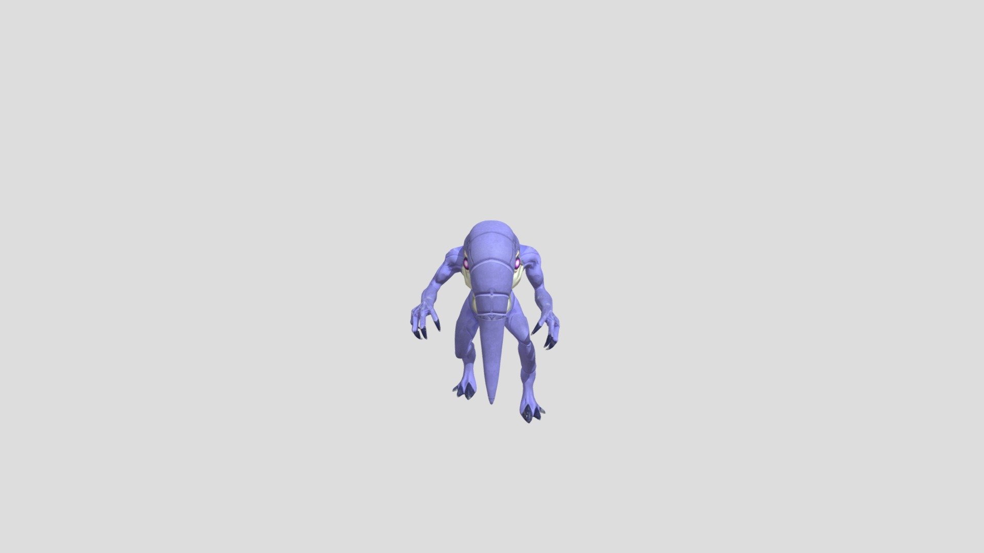 Dweller_Monster - 3D model by Kevin Allgeyer (@k.allgeyer.buisness ...