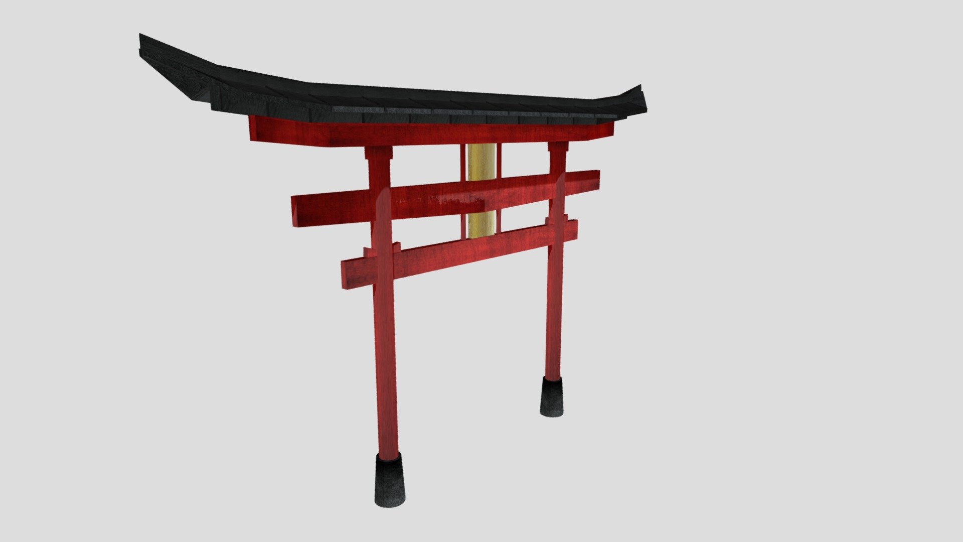 Torii Gate - 3D model by Abhi_R21 (@abhi21) [bf14599] - Sketchfab