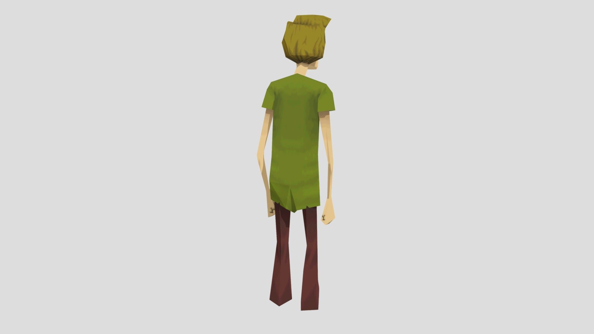 shaggy rogers - Download Free 3D model by Kyle.withem [bf153c8] - Sketchfab