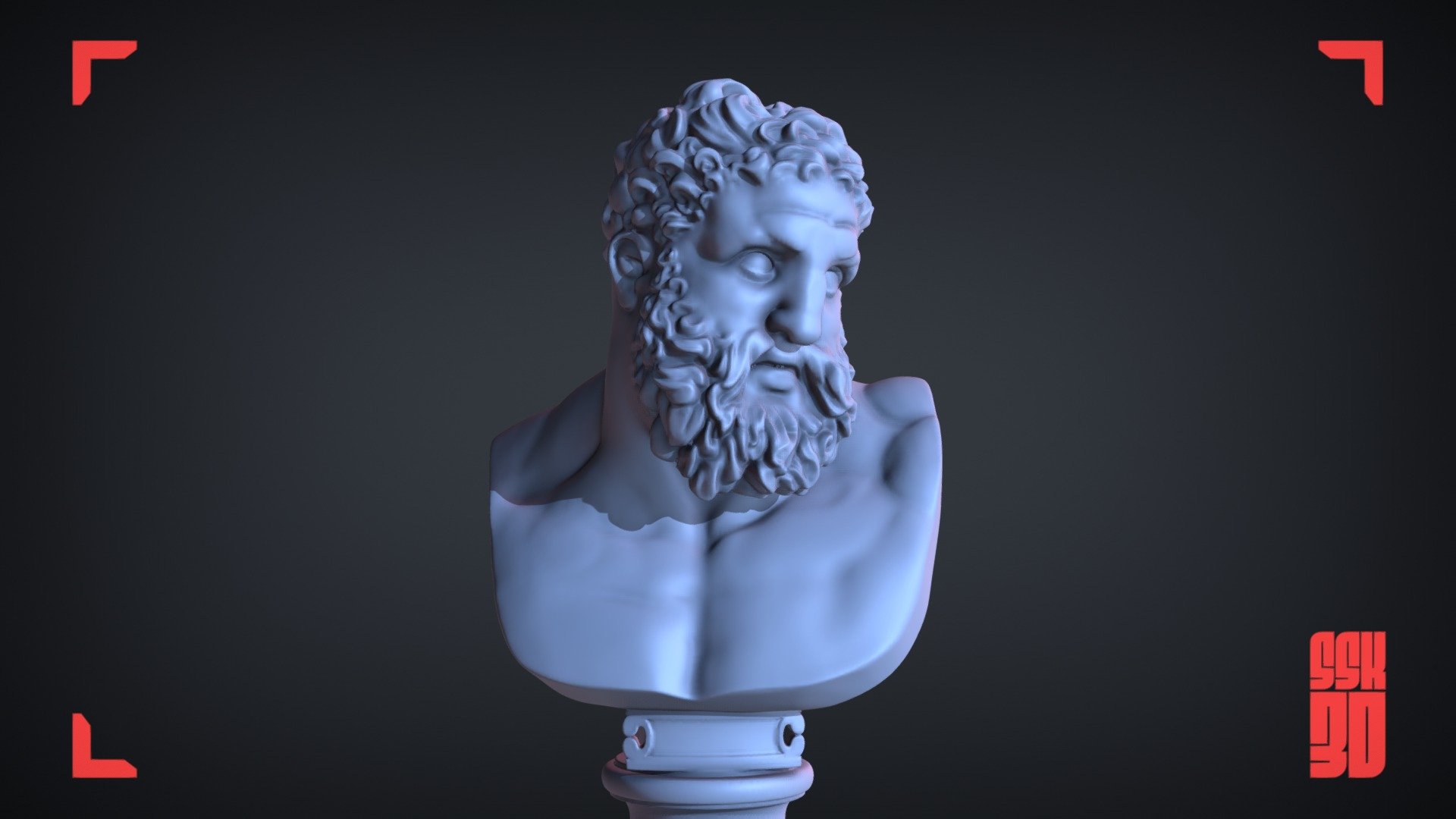 Hercules | Printable Bust - Buy Royalty Free 3D model by Sad Sad Kiddie ...