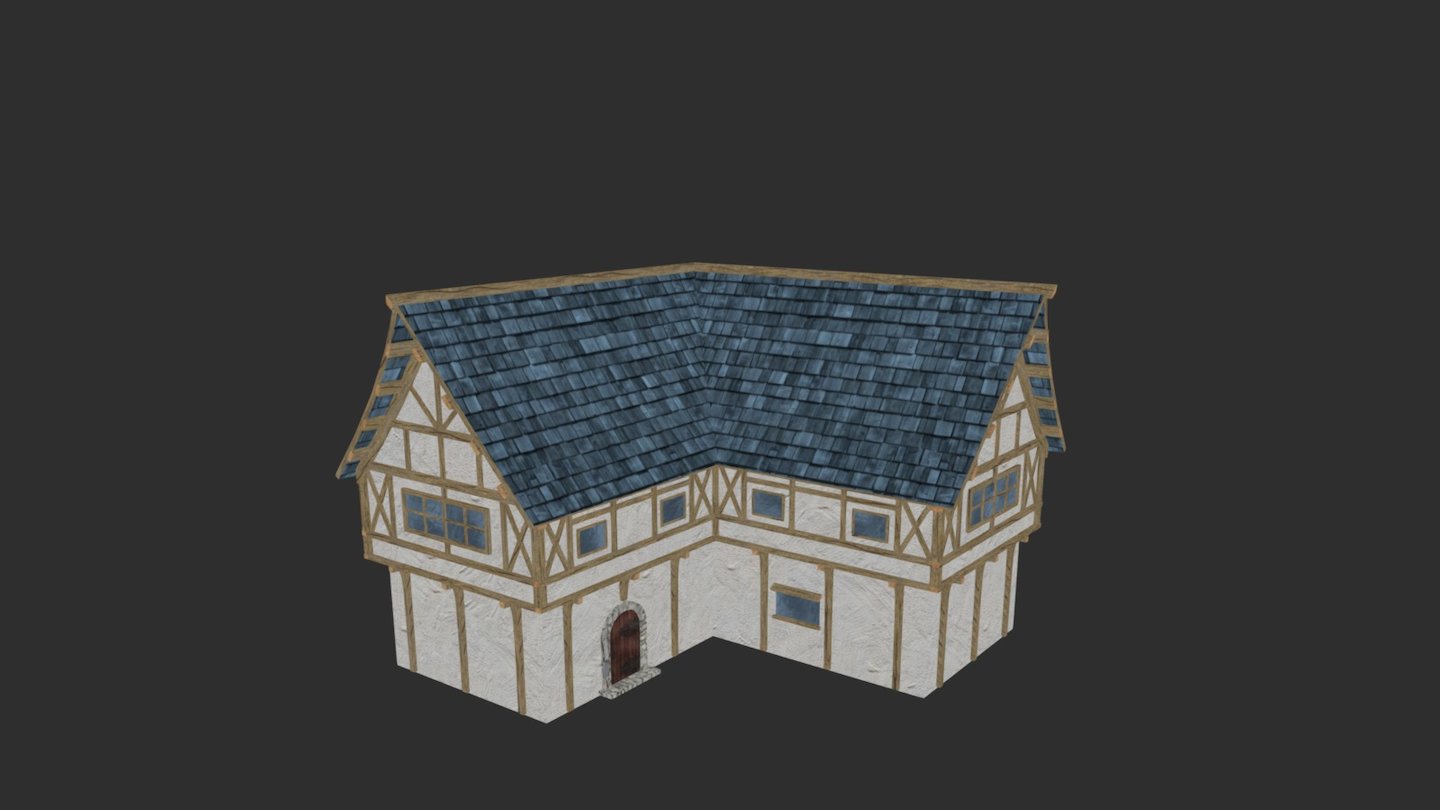 Large House 3 - 3D model by Nathan Zaloum (@NathanZaloum) [bf15a0c ...