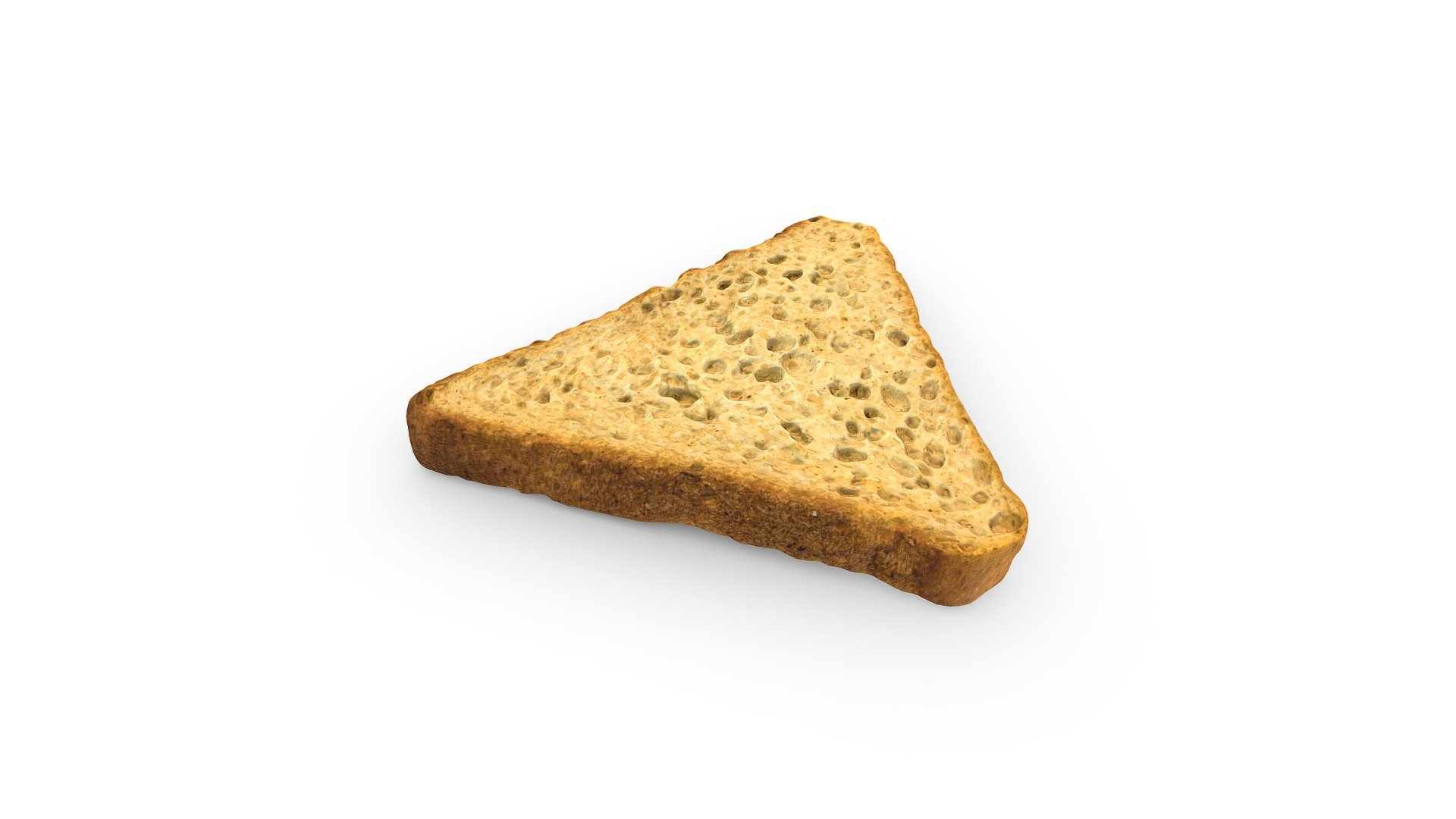 Triangular Wheat Bread - 3D model by RawCatalog.com (@rawcatalog ...