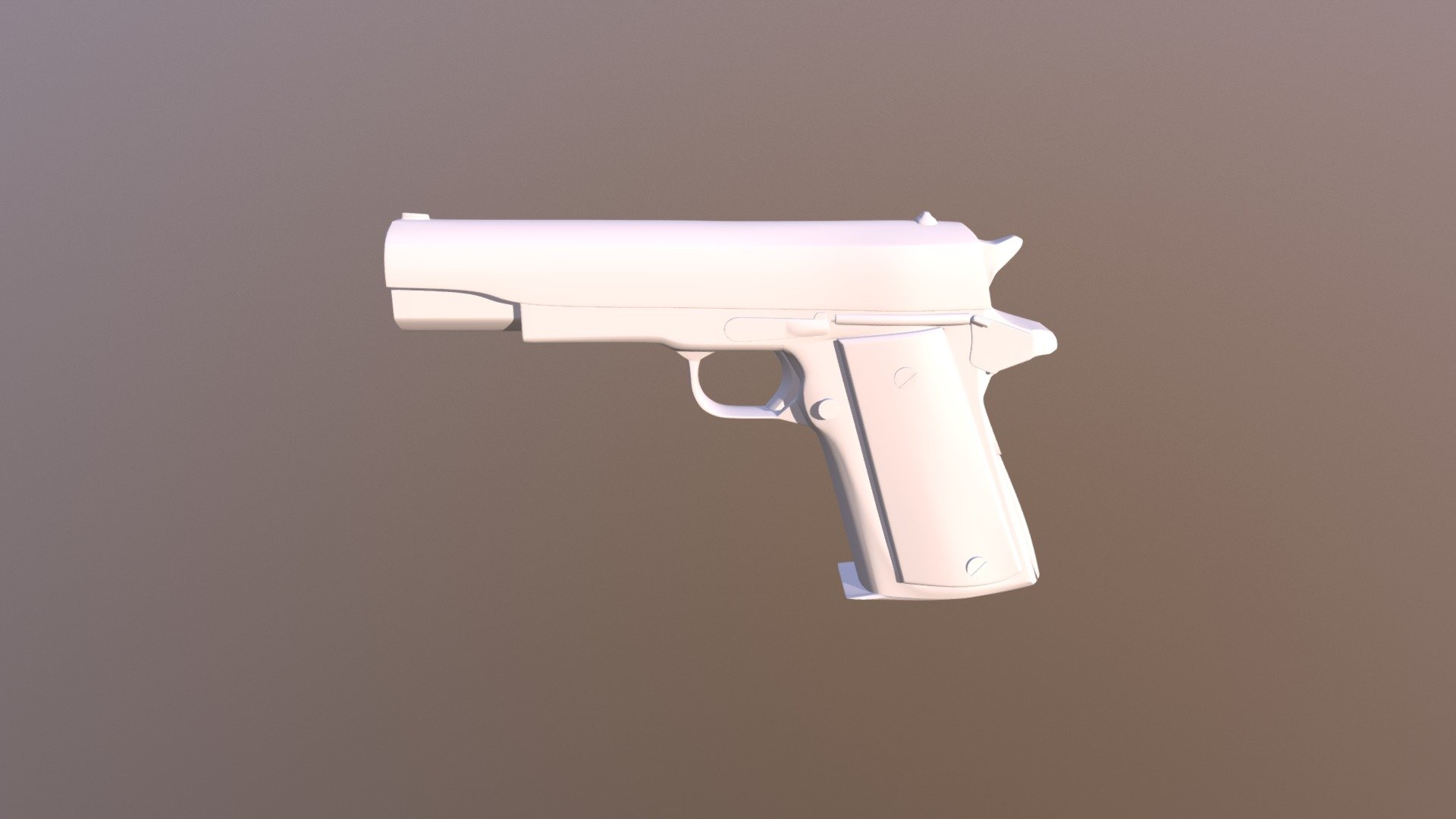M1911 Highpoly - 3D model by NyleRivers [bf19b84] - Sketchfab