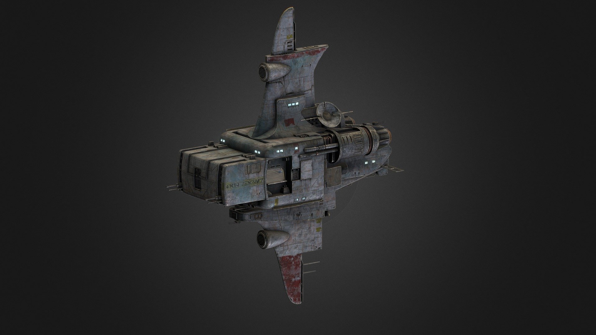 GE-58-B - 3D model by Kharak [bf1a4ad] - Sketchfab