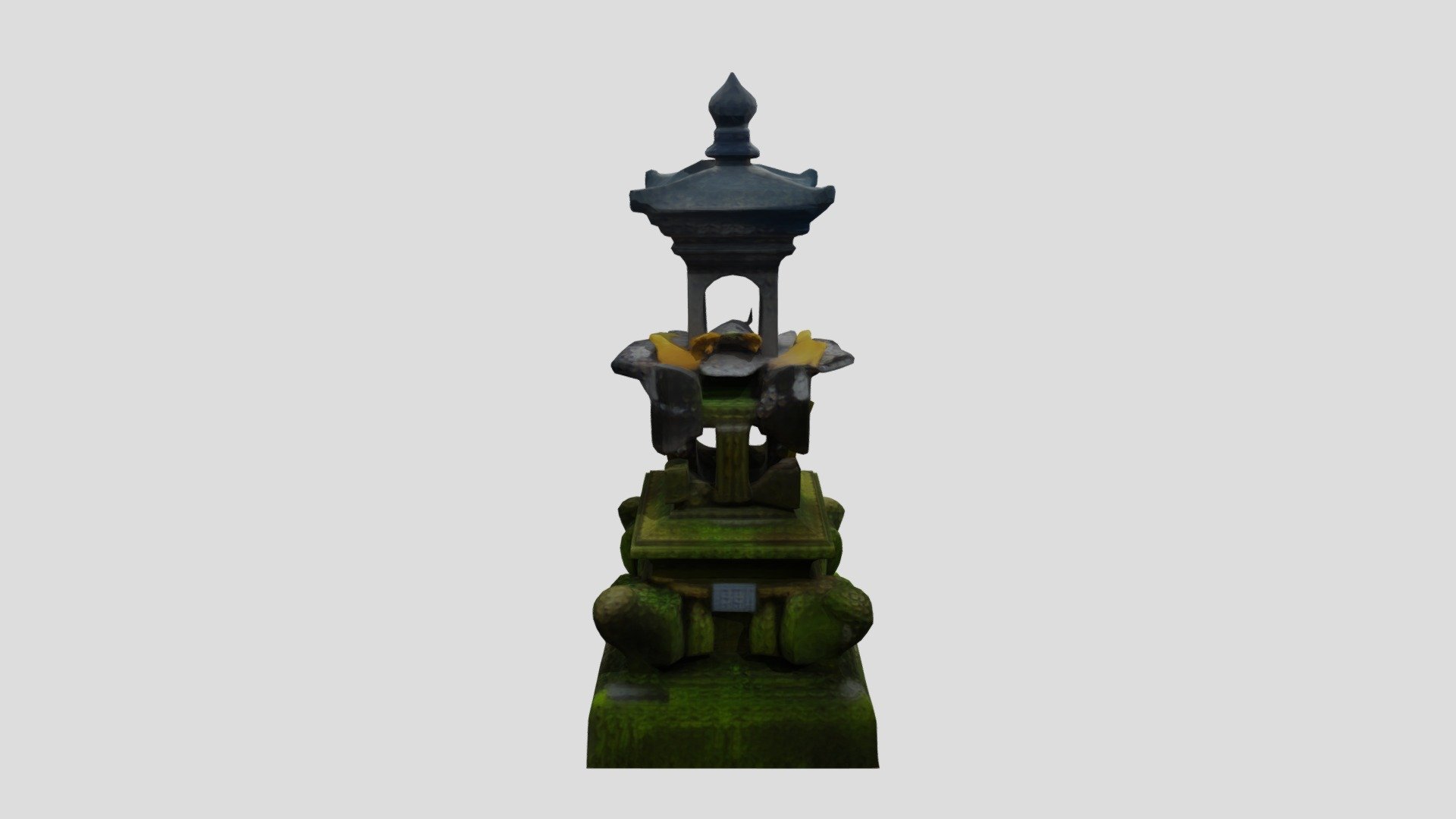 Pelinggih Penglurah Puseh - 3D model by aryasastraa [bf1b5b3] - Sketchfab