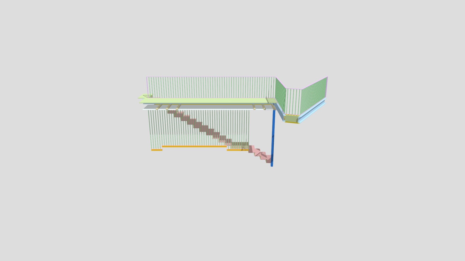 FRAMES AND BALUSTRADE - 3D model by BIMSTRUCT [bf1b833] - Sketchfab