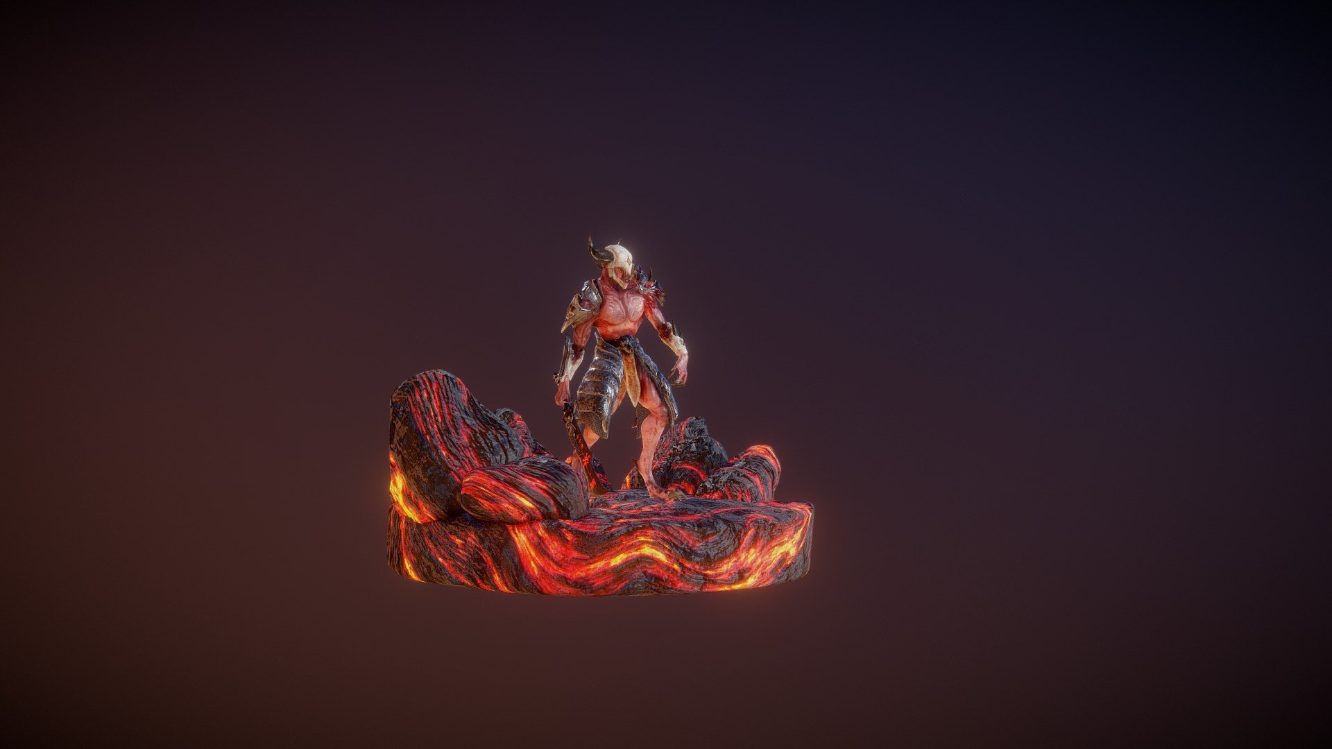 Demon - 3D model by huyngo [bf1c5d3] - Sketchfab