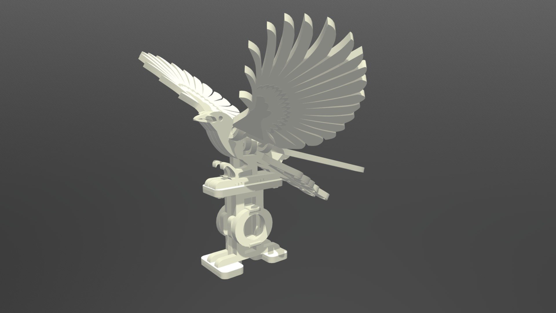 Entry Grade Taiwan Blue Magpie - 3D model by Fuumas (@Chun-Wei.Chen ...