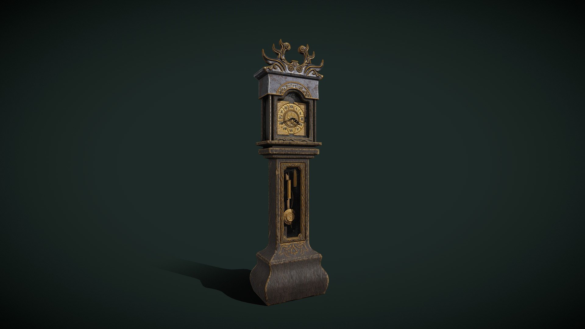 Old clock - Download Free 3D model by nikoshuno [bf1e71d] - Sketchfab