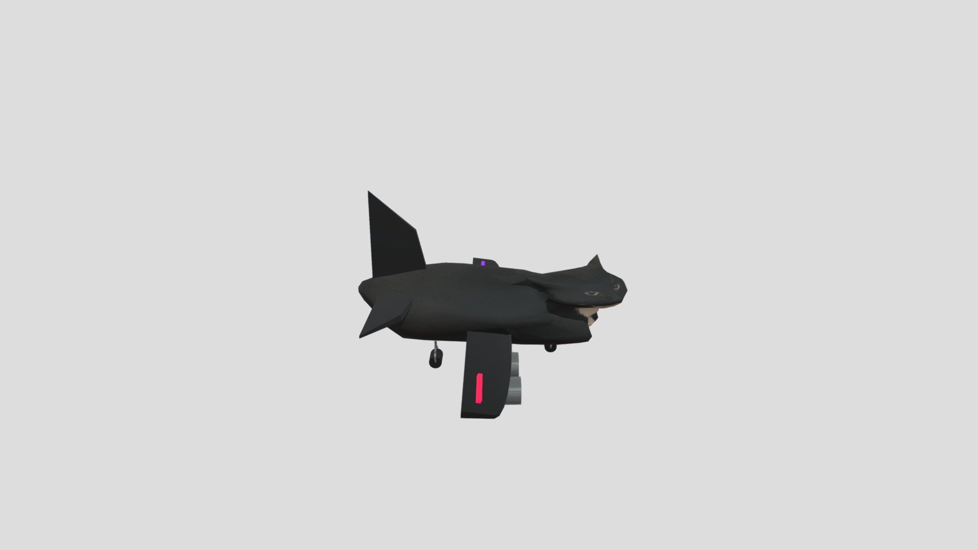 Maxwell Plane (dingus the cat plane) - Download Free 3D model by ...