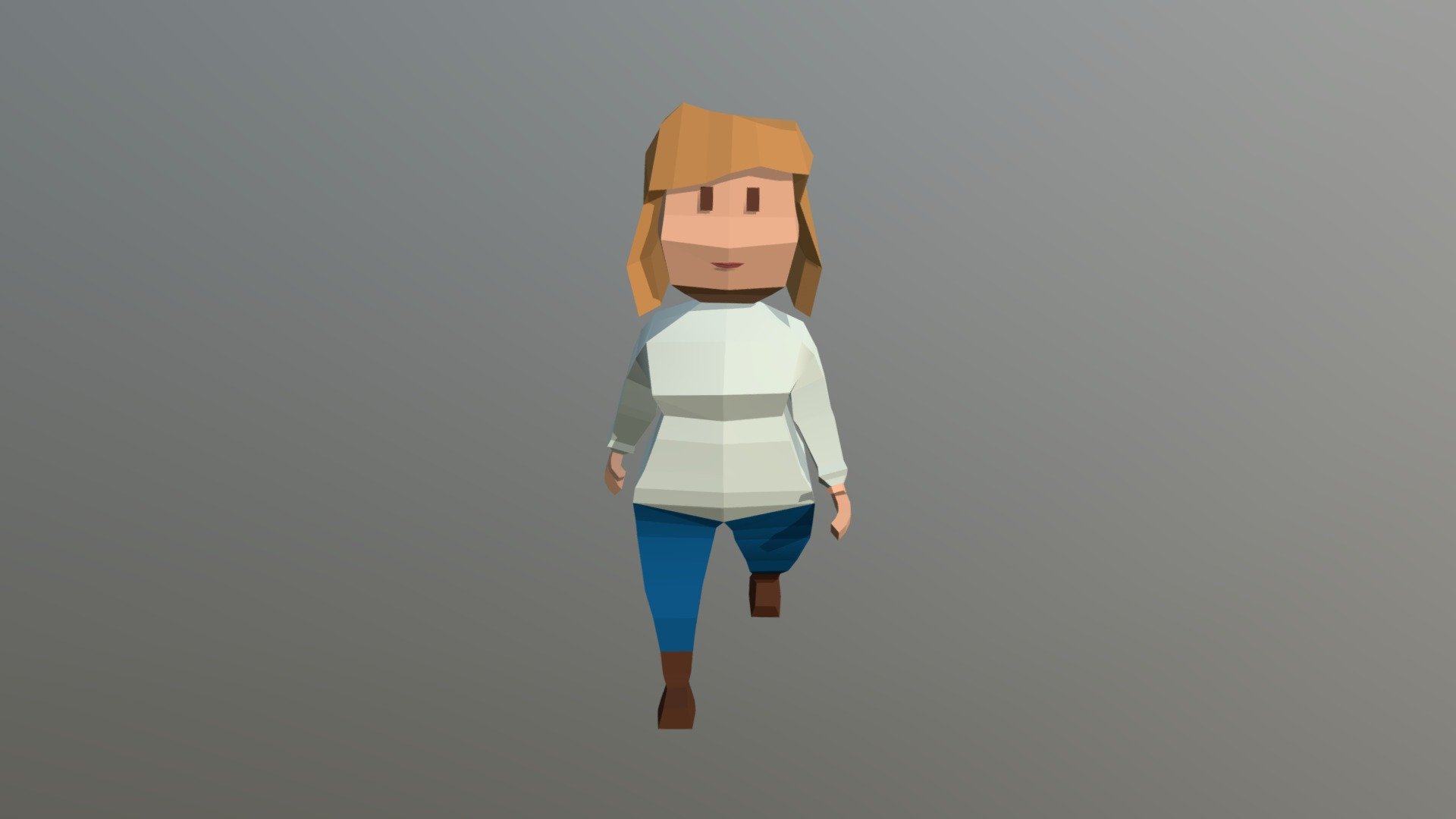 Low Poly Female - 3D model by sjoshua270 [bf1f039] - Sketchfab