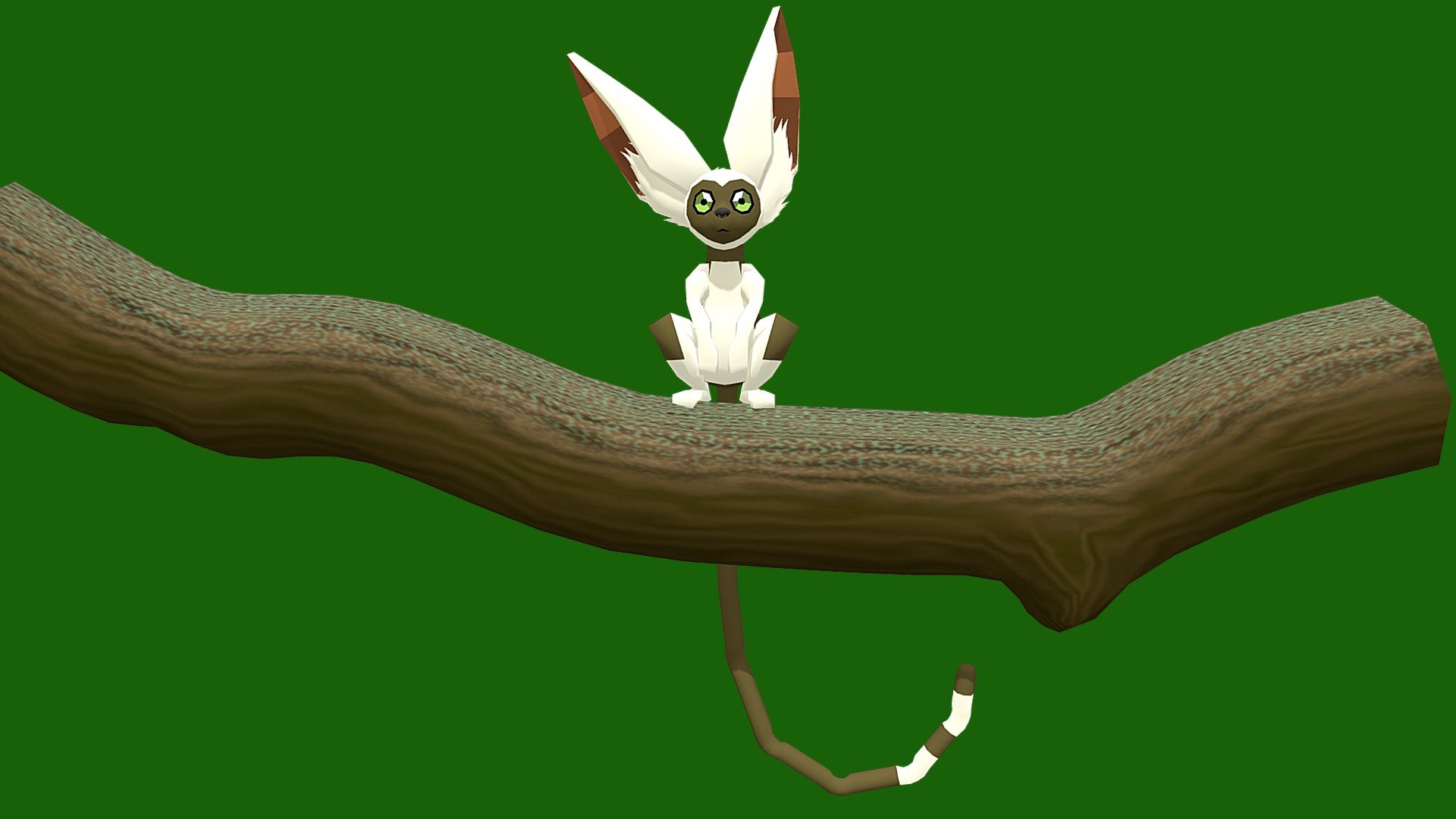Momo ATLA - 3D model by DreamNoms [bf1f2a6] - Sketchfab