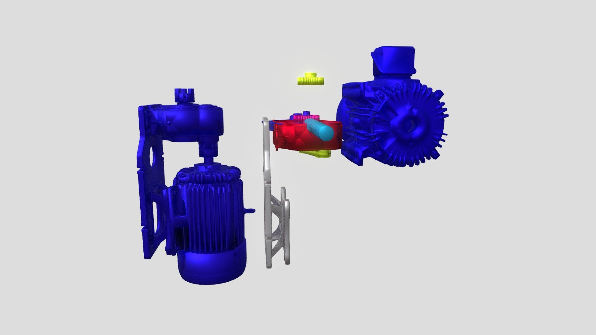 Synchronous Motor 01 - Download Free 3D model by Forceter3569 [bf200d5 ...
