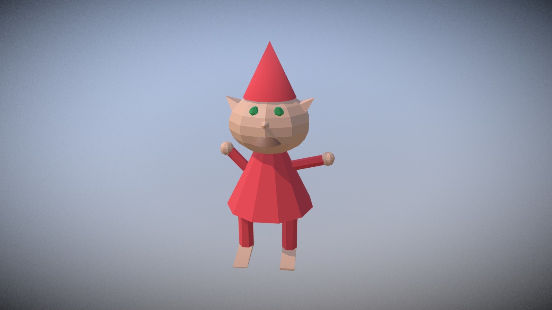 Low Poly Elf 1 - Download Free 3D model by jjmax30 [bf2089b] - Sketchfab