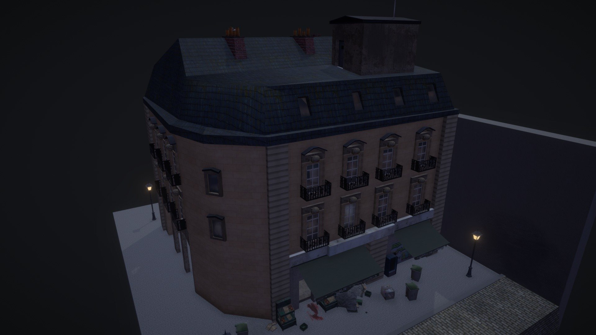 Strange Grocery Ex - 3D model by f.boston [bf20e8e] - Sketchfab