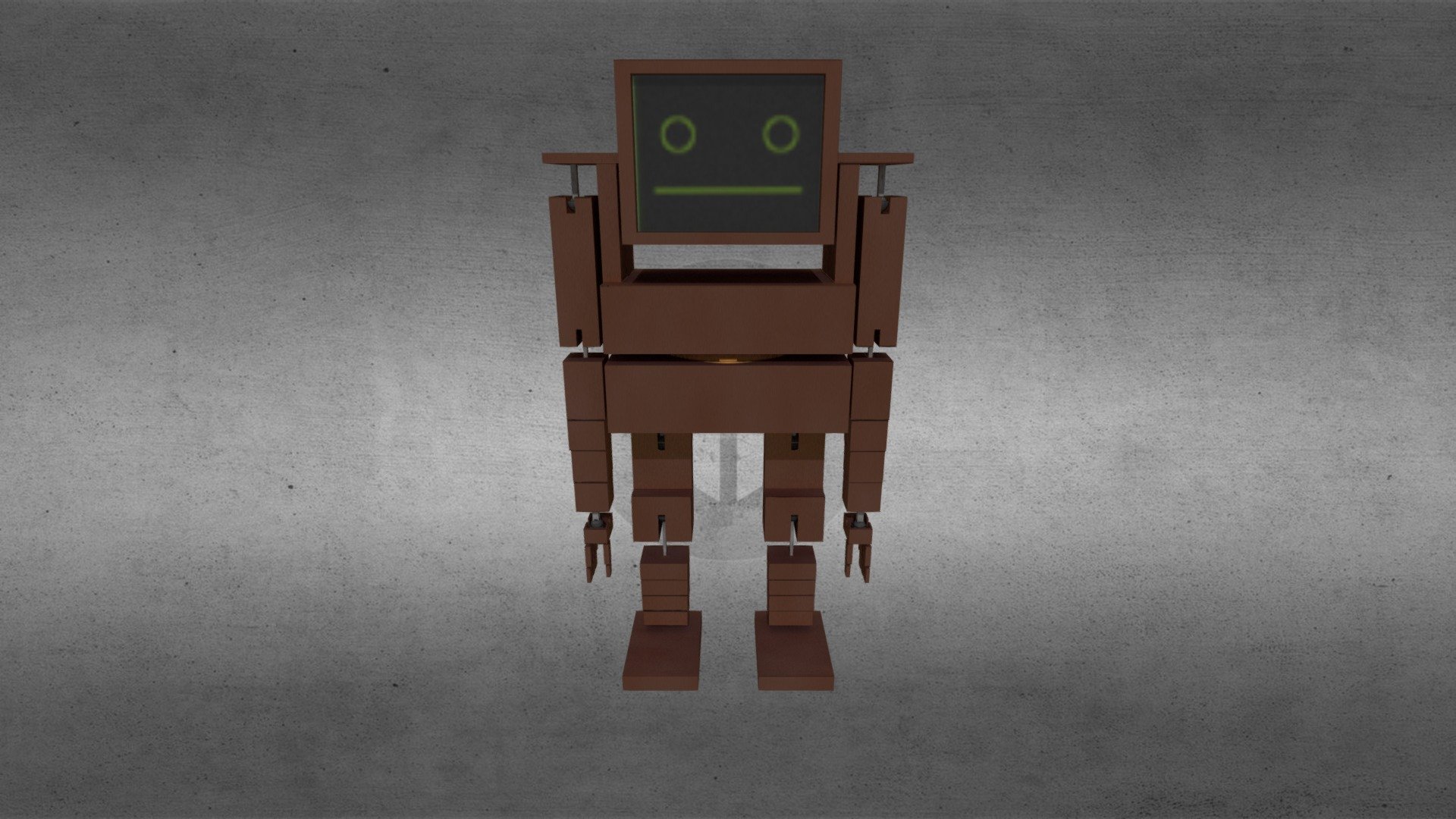 Robot - 3D model by Naina [bf210ac] - Sketchfab