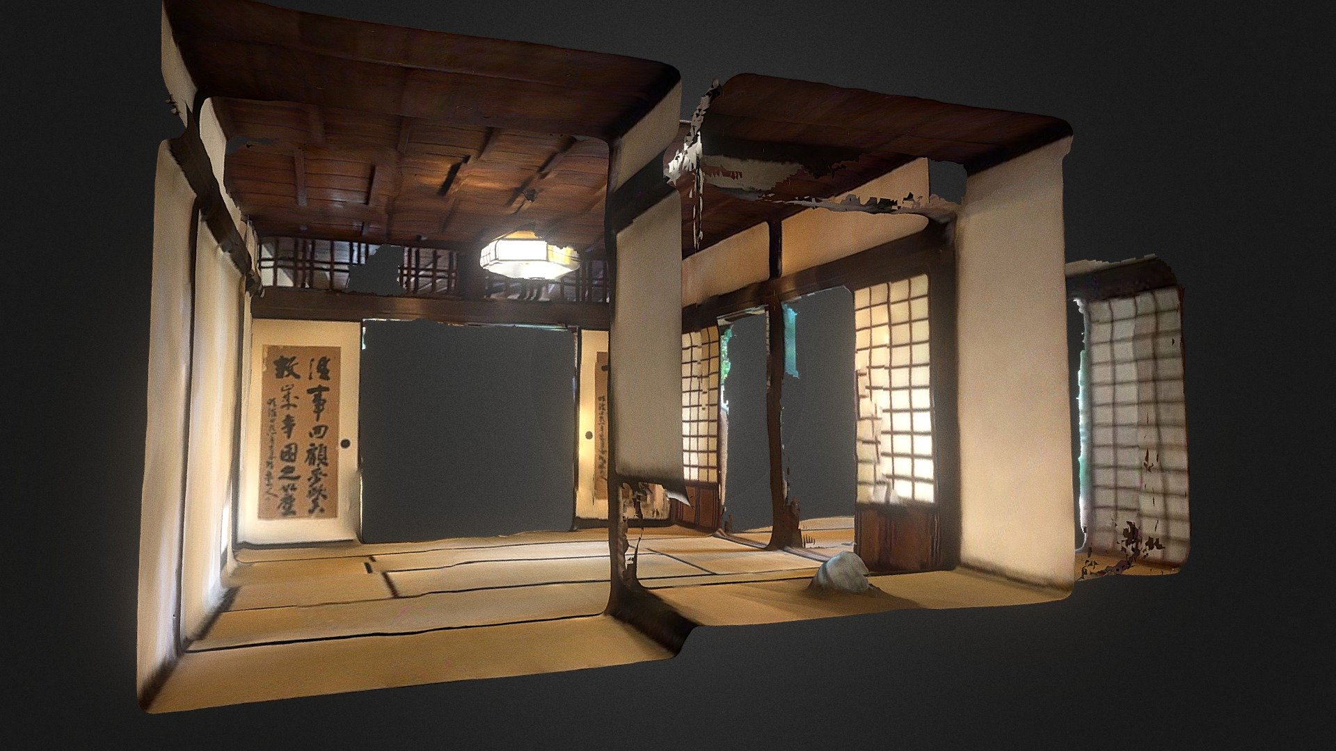 Alcove in an old house - Download Free 3D model by seirogan [bf21c91 ...