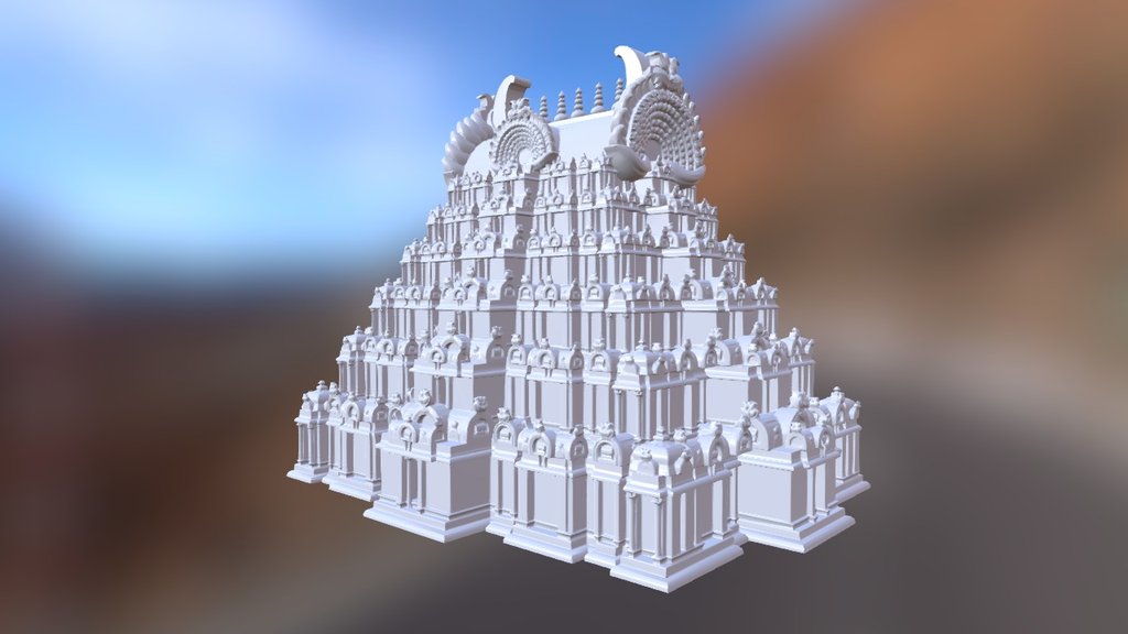 Temple - 3D model by gkesava [bf25330] - Sketchfab